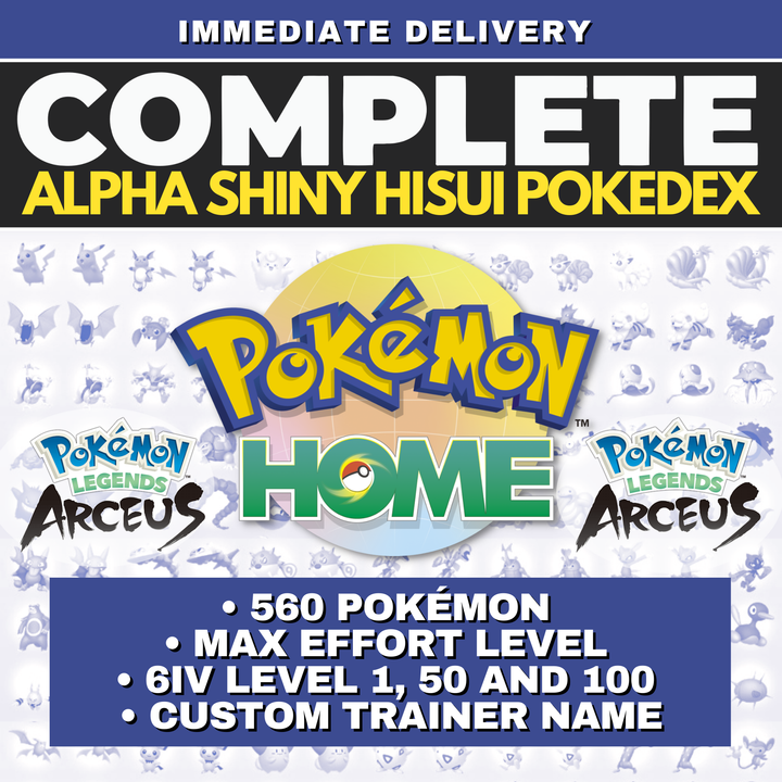 Legends Arceus – Shiny Living Dex